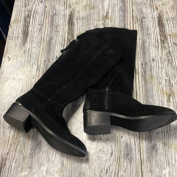 naughty monkey | Shoes | Naughty Monkey Leather Stride Suede Riding ...